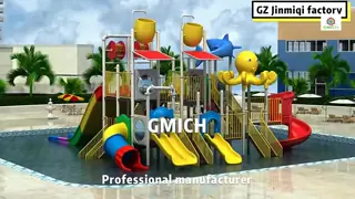 eu standard aqua park design custom  outdoor water playset commercial anti crack