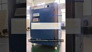 shanghai rotorcomp lgfd-37b b intelligent controller screw air compressor for industrial efficiency