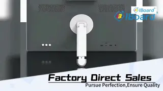 24.5 inch smart touch screen display portable smart tv with hd1080 resolution and wide viewing angle