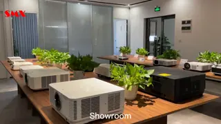 outstanding brightness of 3700 lumens short throw laser projector with xga resolution