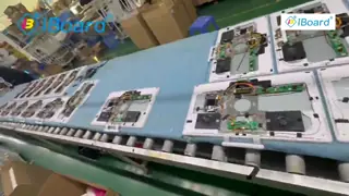 floor stand digital advertising monitor with 10 capacitive touch points, real-time monitoring