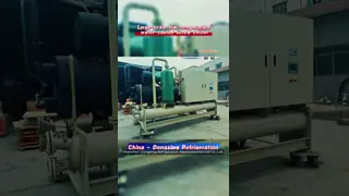 frequency conversion water cooled screw chiller 3000kw screw type chiller screw type chiller