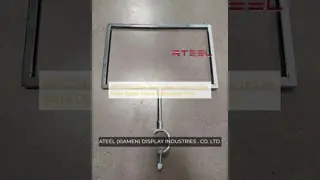 at-0274 custom display rack graphic holder metal display fixture customized color