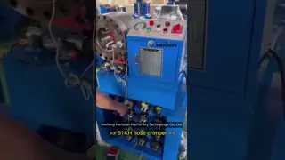 finn power swage high pressure hydraulic hose crimping machine 2 inch hose press