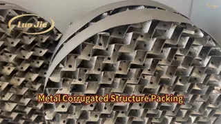 stainless steel metal 316l structured packing corrugated plate