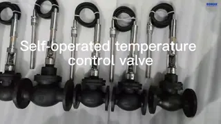 songo self-operated temperature control valve 16bar 25bar stainless steel 304 direct acting thermost