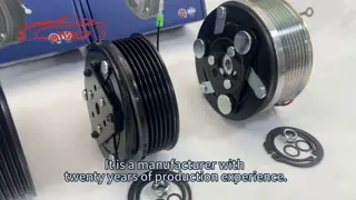 auto ac compressor clutch cse717 4pk for bmw x5 v8 4.8l 2009-2013