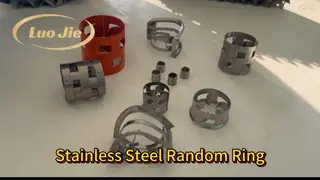 stainless steel 304 random metal pall ring packing for adsorption column tower
