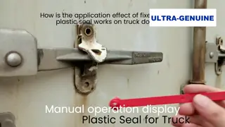 250 mm length plastic security seal with 194 n tensile strength and pp abs material