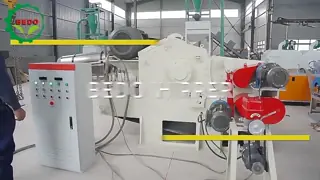 energy saving electric wood log tree chipper machine for paper mills