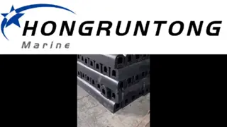 d type fender durable construction high impact resistance easy installation on vessels