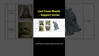 asme din lost wax investment casting for cylinder heads oil pump