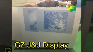 portable hang sell display stand for retail product showcasing pos display