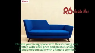 asymmetrical tufted velvet chaise lounge chairs 3 seater sofa for apartment odm