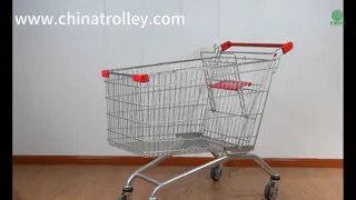 240l super large grocery shopping trolley european shopping carts with child seat
