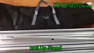 aluminum alloy outdoor x banner stand for advertising display