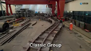 anti seismic q460 steel structure bridge modular weathering windproof