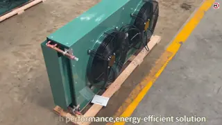 industrial grade freezer room condensing unit with 380v/220v voltage and 2-6 fans