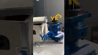 heavy duty tb216 218 swing motor compatible with takeuchi excavators high torque  durability