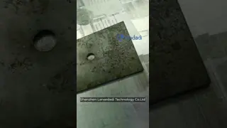 cart mounted handheld laser cleaning machine metal rust removal equipment