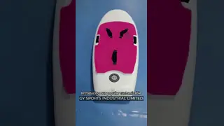 customizable pvc inflatable surfboard  carbon fiber rigid paddle board for kit foil