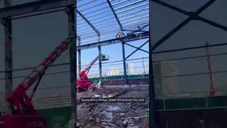 metal galvanized new design workshop prefab warehouse modular light heavy house