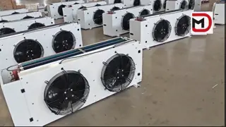 electrical defrosting cold room evaporator with plastic spray casing air cooler type