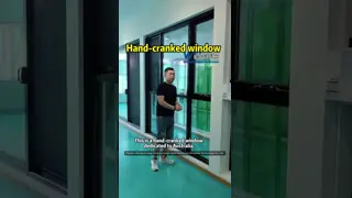 australia major aluminum crank windows with movable mosquito net
