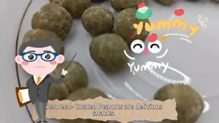 high protein seaweed - coated peanuts bulk packaging