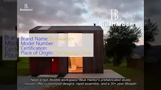 standard size prefabricated studio house combined customized