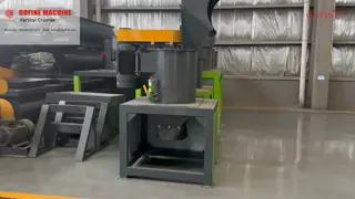 3t/h fertilizer processing machine 60mm feed chain crusher