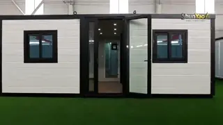 recyclable q355b q235b modern prefab houses for emergency fireproof