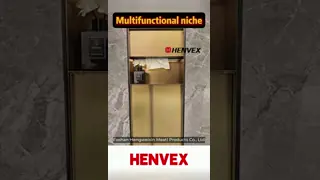 304 stainless steel bathroom concealed trash can with built-in tissue box and chrome plated finish