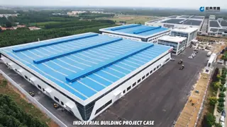 portal frame prefabricated steel structures modern building customised