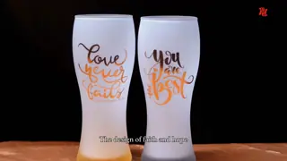 580 ml souvenir cup laser decal and color spraying diameter 7.9cm height 15.9cm great for gift store