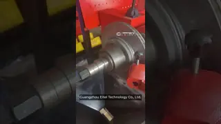 heavy duty c9370c brake disc drum lathe 48mm thickness for workshops
