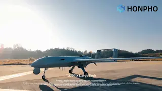 【ts300d】gyro stabilization electro optical surveillance system eo ir sensor uav zoom camera