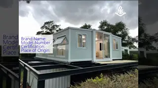 20ft size expandable container house with rapid deployment and durable steel frame for multi-use app