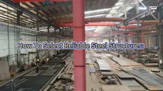 prefabricated steel structure building with galvanized light steel frame