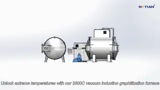 2800 celsius graphitization furnace carbon fiber processing argon