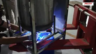 300l stainless steel explosion-proof distillation industrial solvent recovery machine