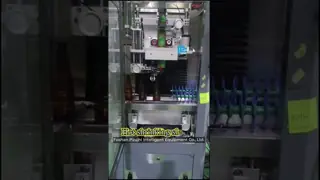 automatic hot shrinking sleeves machine with 2 shooting station and hollow-blow designed furnaces