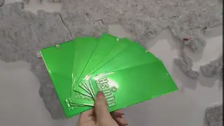 cost-effective  high brightness candy green powder coating for decoration