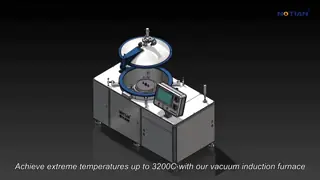 customizable lab sintering furnace graphite powder treatment argon protective