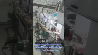 304ss cap slitting and folding machine 600 pieces/minute bottle flanging machine