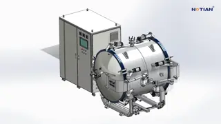 2500℃ sintering furnace with vacuum induction heating for ceramic material