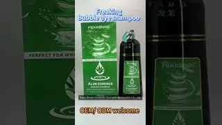 pureestyle fast bubble hair color shampoo 3 in 1 plant formula hair dye foam grey coverage oem avail