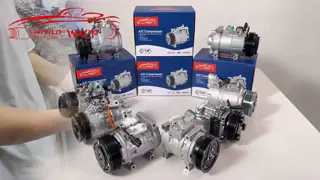 auto air conditioner compressor for ford escort  6seu14c compressor wxfd033