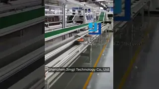 high-efficiency and stable belt-type plug-in line assembly line