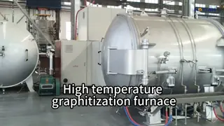 2800℃ vacuum induction graphitization furnace  for carbon fiber processing